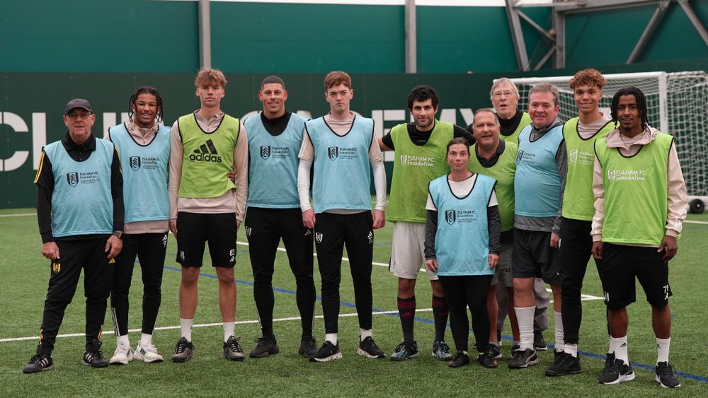 Fulham FC - Academy Players Join Fulham Walking Football!