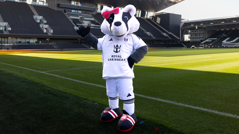 Fulham FC - Introducing Bella the Badger