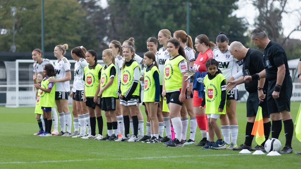 Fulham FC - Play Safe weekend: Foundation players join Fulham FC Women ...