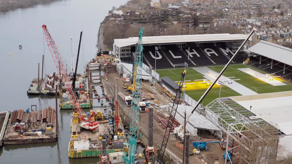 Fulham FC - Riverside Stand Update