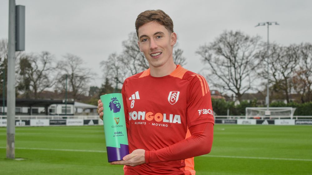 Fulham FC - Harry wins the Premier League's Guinness Goal of the Month ...