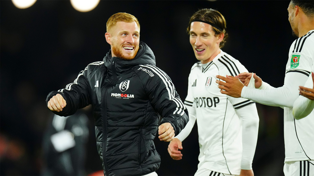 Fulham FC - Carabao Cup Round Four ball numbers