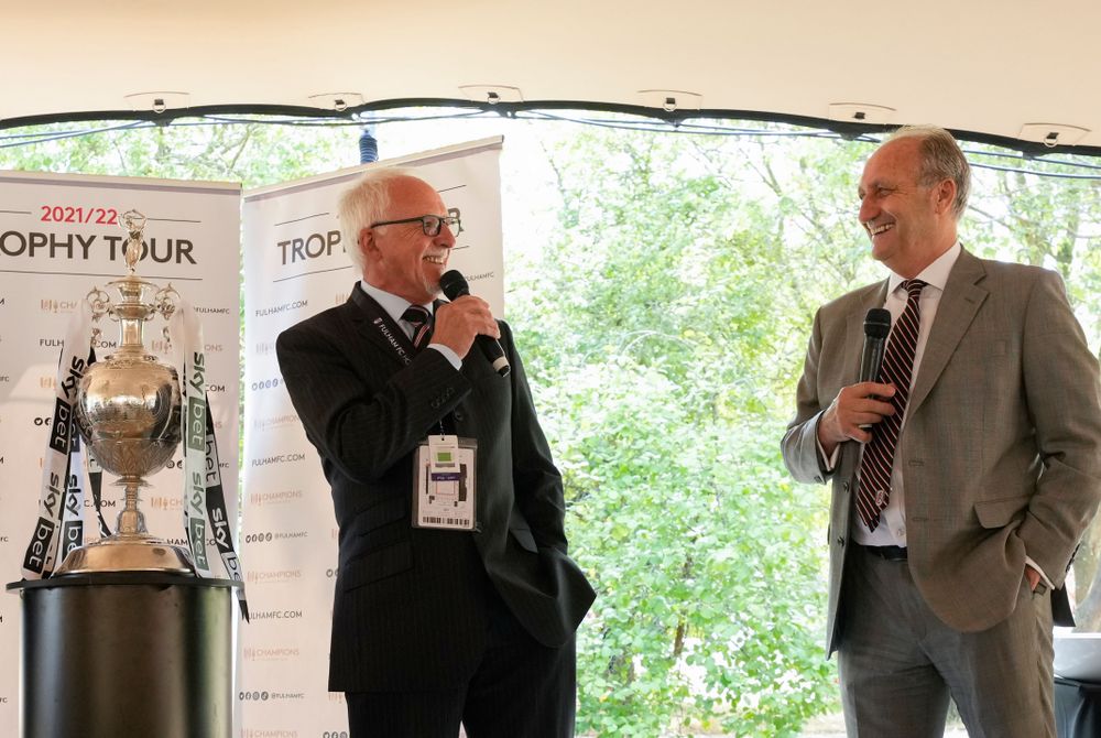 Fulham FC - Legends Tour With Gordon Davies and Les Strong