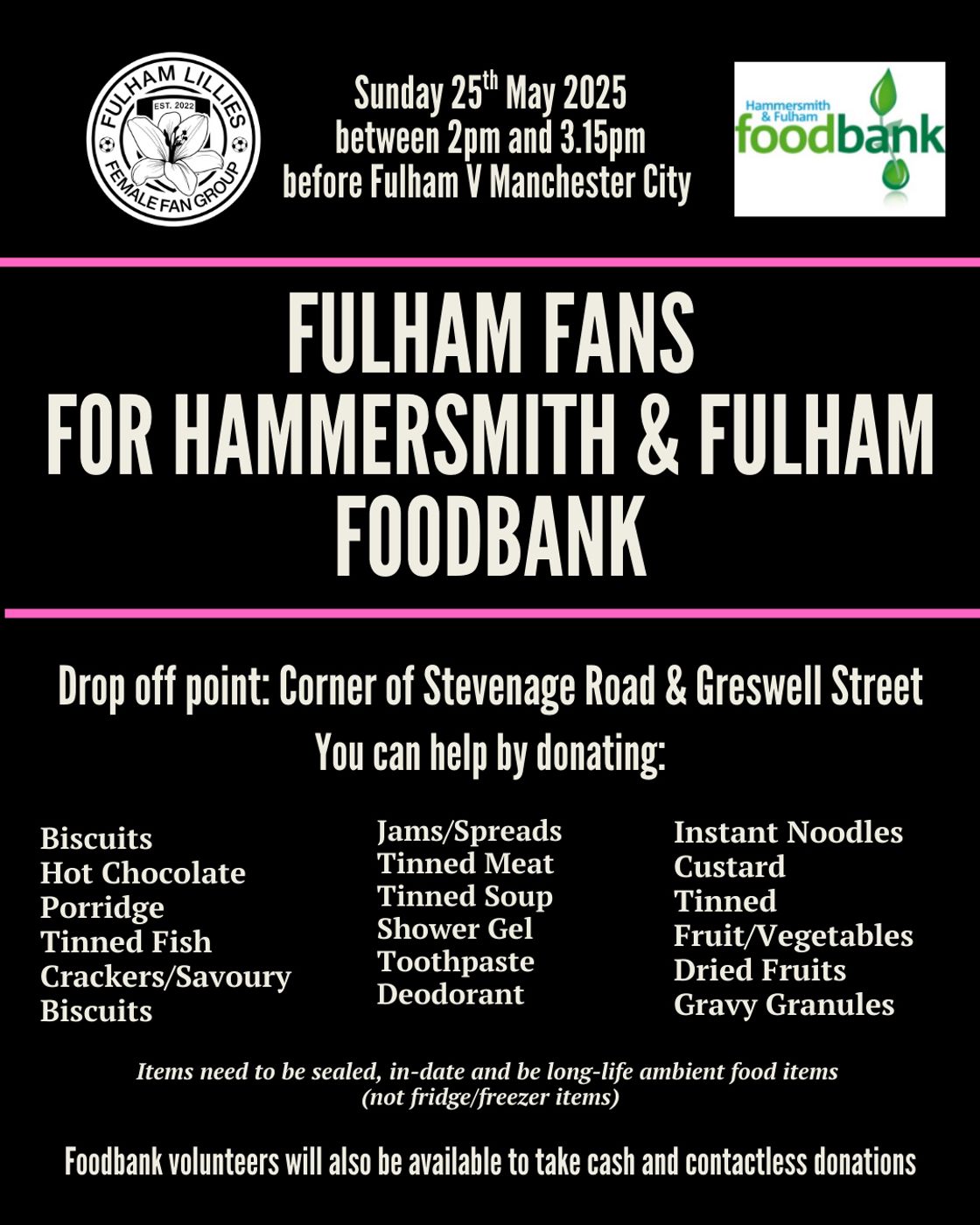 Saturday Fulham Stuff - 24/05/25...