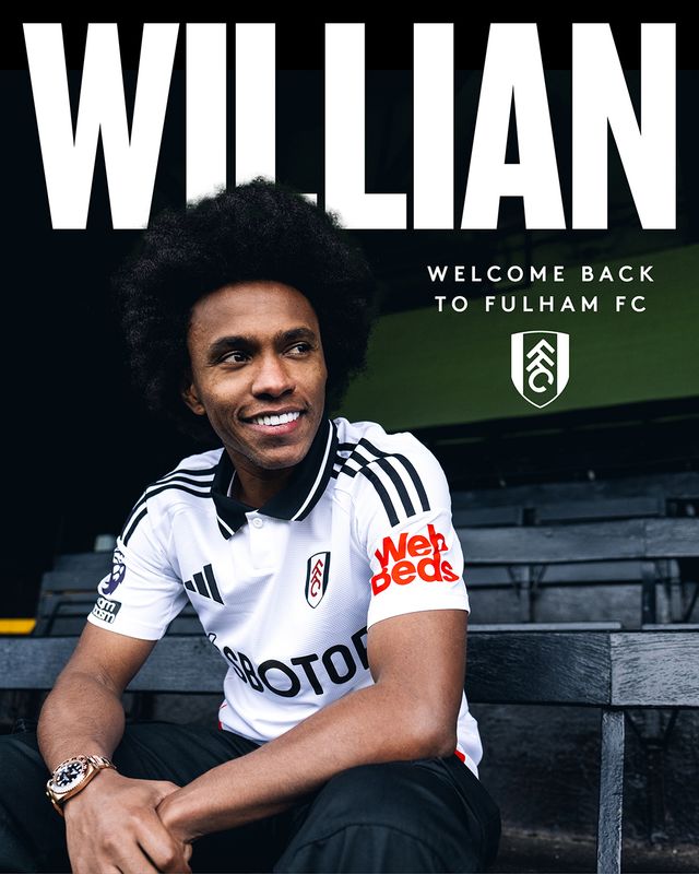 Willian back at Fulham - Official